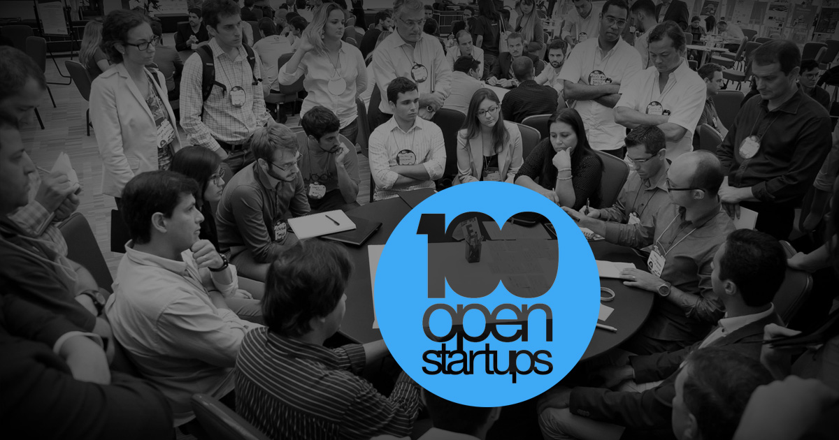 100 Open Startups - Users at Event
